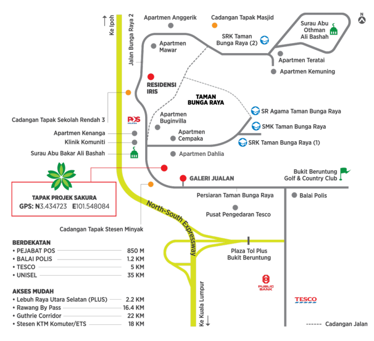 Taman Bunga Raya – Sakura – Taman Bunga Raya